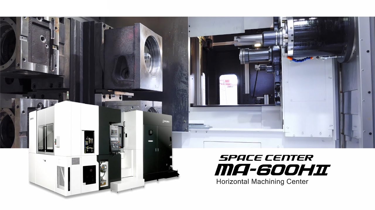Horizontal Machining Center MA-600H II with Tower APC 【OKUMA ...
