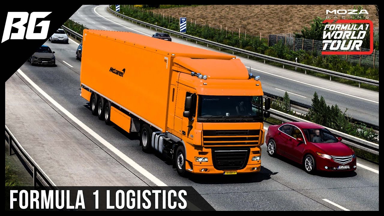 Mclaren F1 Logistics Transport To Budapest | ETS2 | F1 World Tour (R12 ...