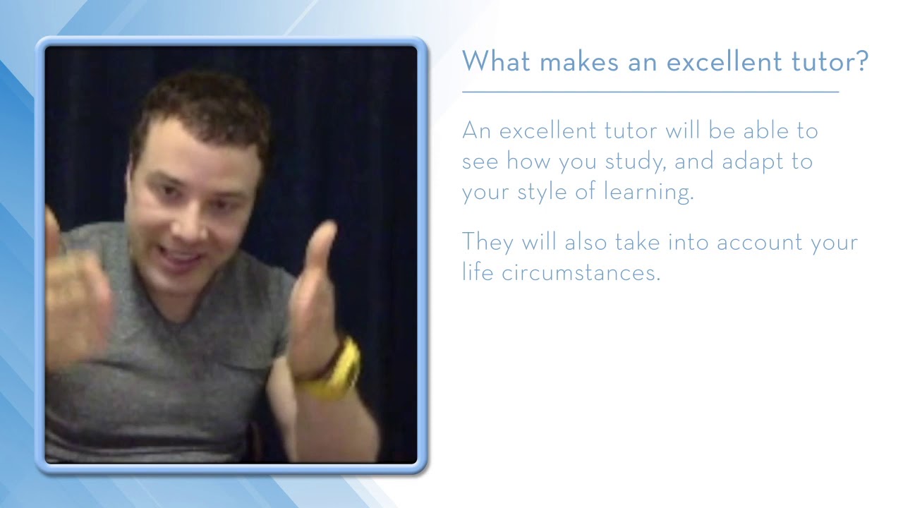 Studying for the USMLE - Part 7 - What Makes an Excellent Tutor? - YouTube
