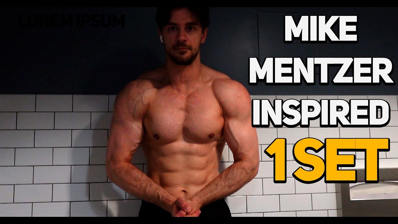 MIKE MENTZER INSPIRED - ONE SET TO FAILURE / CLASSIC PHYSIQUE POSING ...