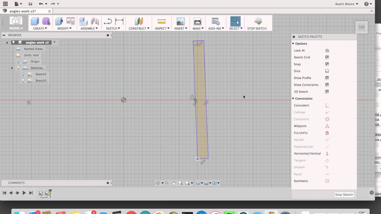 Mirror reflection angles in Fusion 360 - YouTube