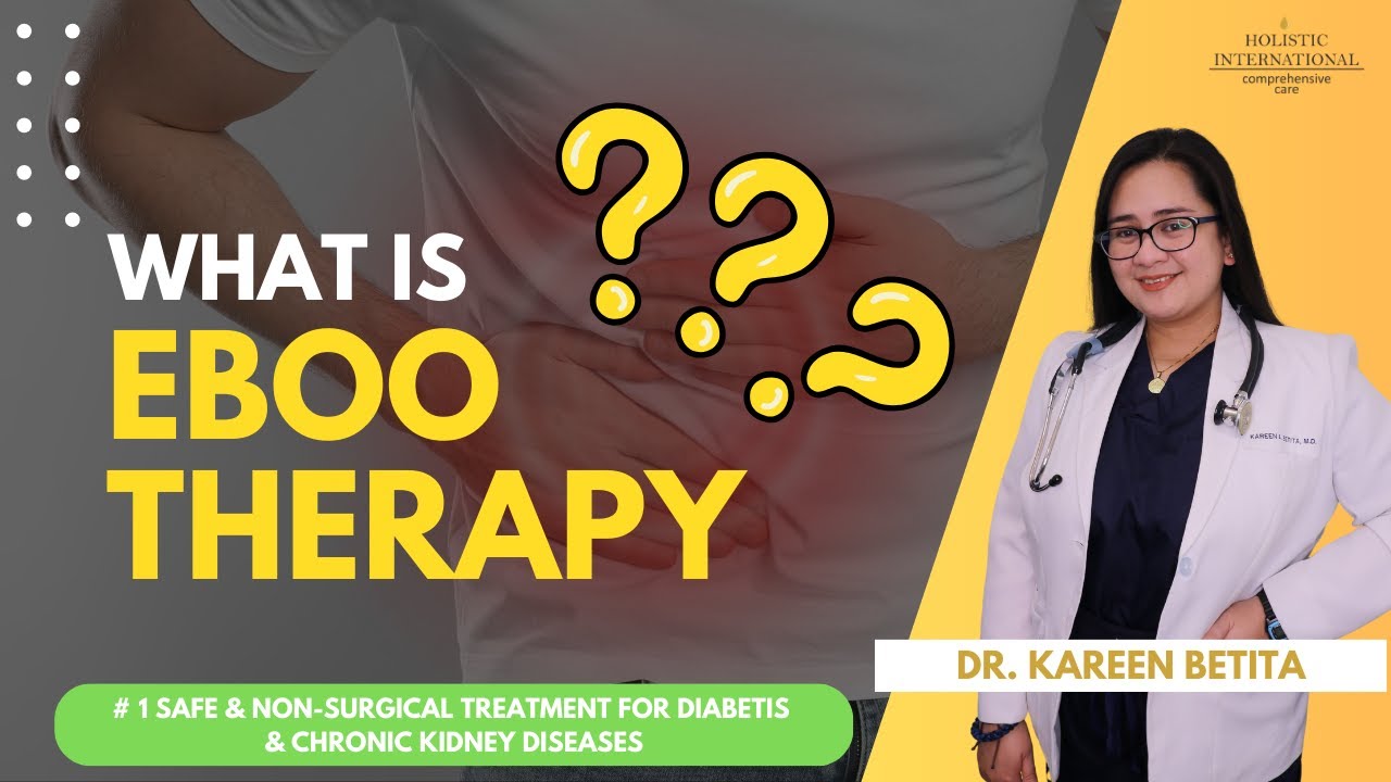 What is EBOO Therapy l Dr. Kareen Betita #ebootherapy #diabetes # ...