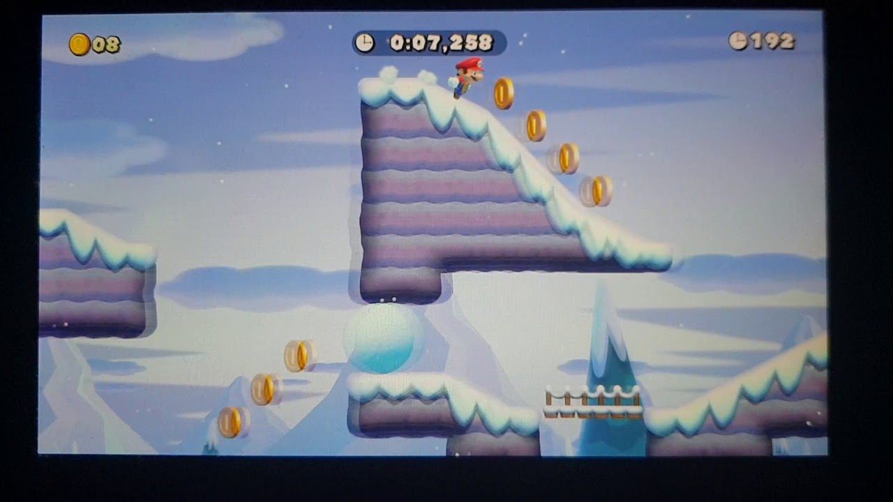 SMM 2 : My records on the first 2 Ninji levels - YouTube