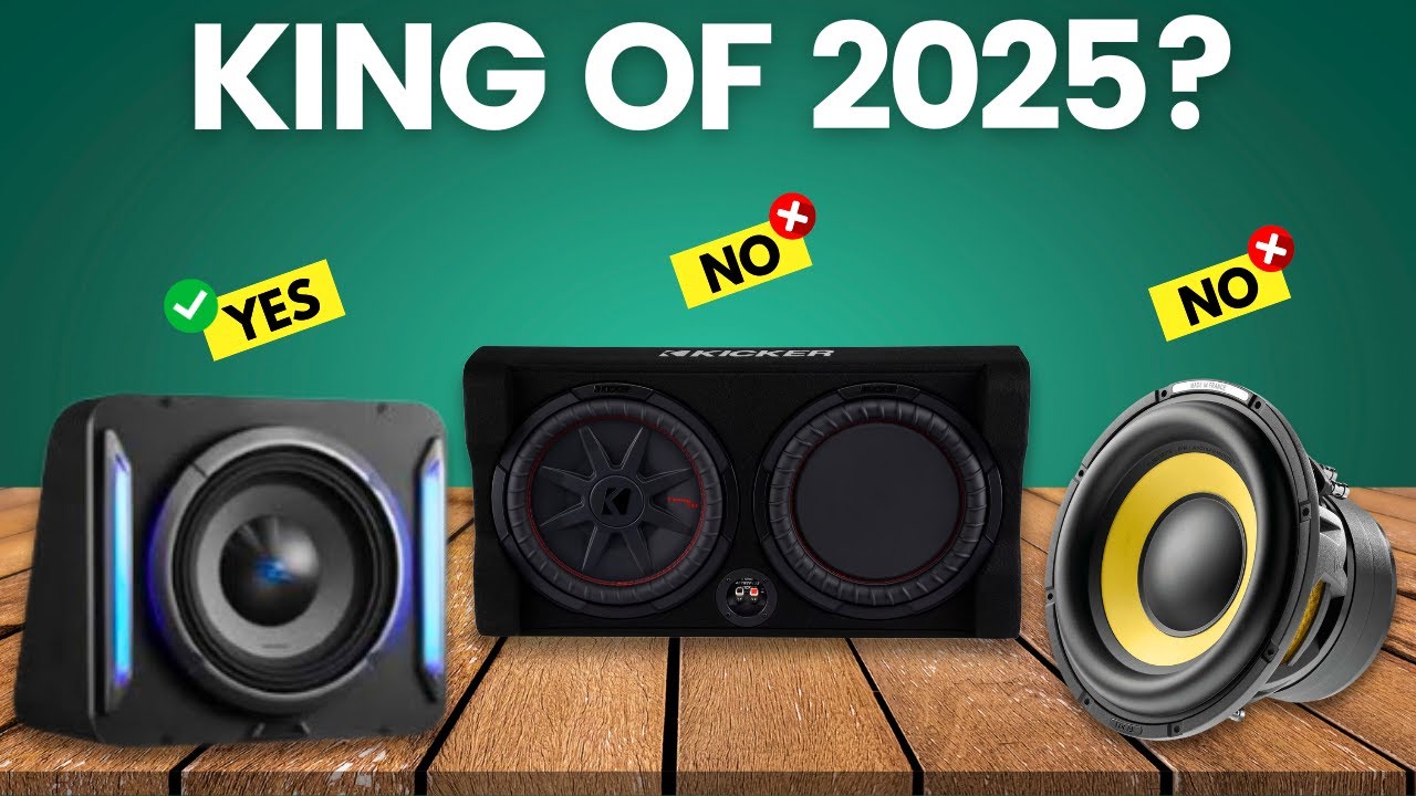 6 Best Subwoofers For Cars 2025 - YouTube