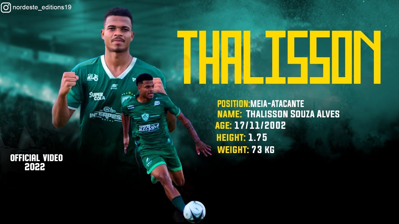 THALISSON - MIDFIELDER OFFENSIVE - 2022 - YouTube