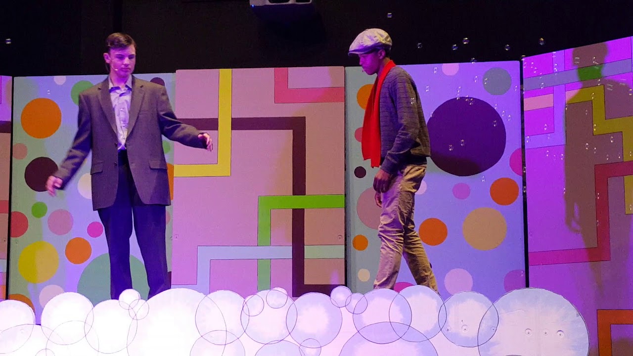 Chase Williams performing "Flying & Burping Song" in Charlie and The ...
