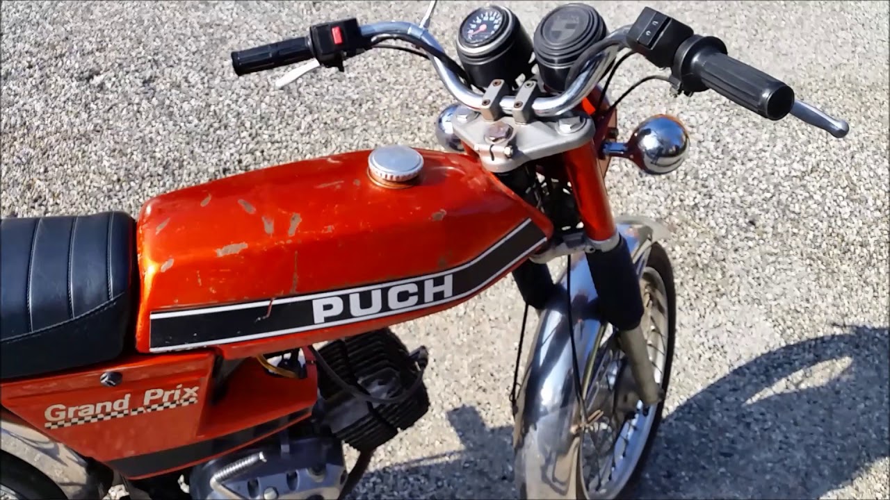 Puch Grand Prix 1976 numbers matching (solgt) - YouTube