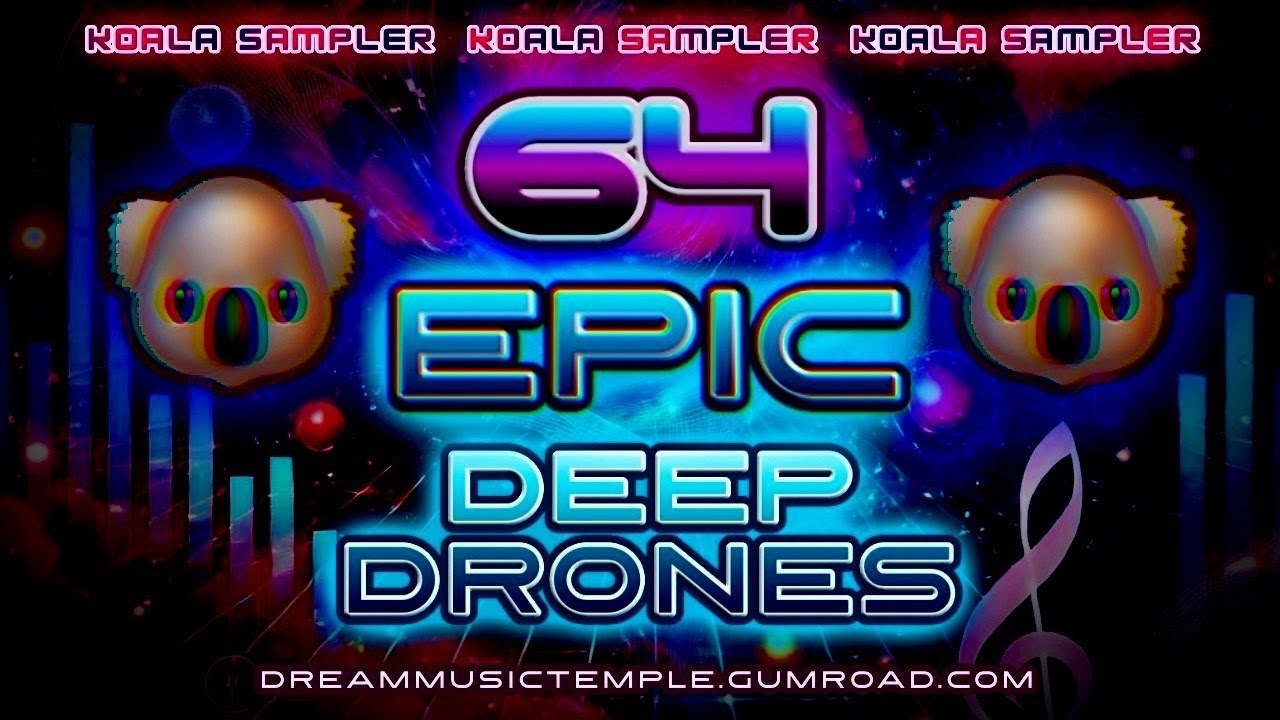 Koala Sampler - 64 EPIC Deep Drones by DMT Cymatics - Let's Check Them Out - iPad Demo - YouTube
