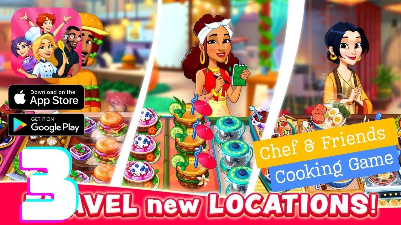 Mastering the Menu! Chef & Friends Cooking Game Walkthrough - Part 3 ...