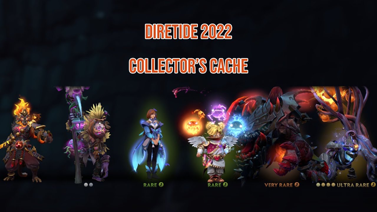 Opening Diretide 2022 Collector's Cache - YouTube