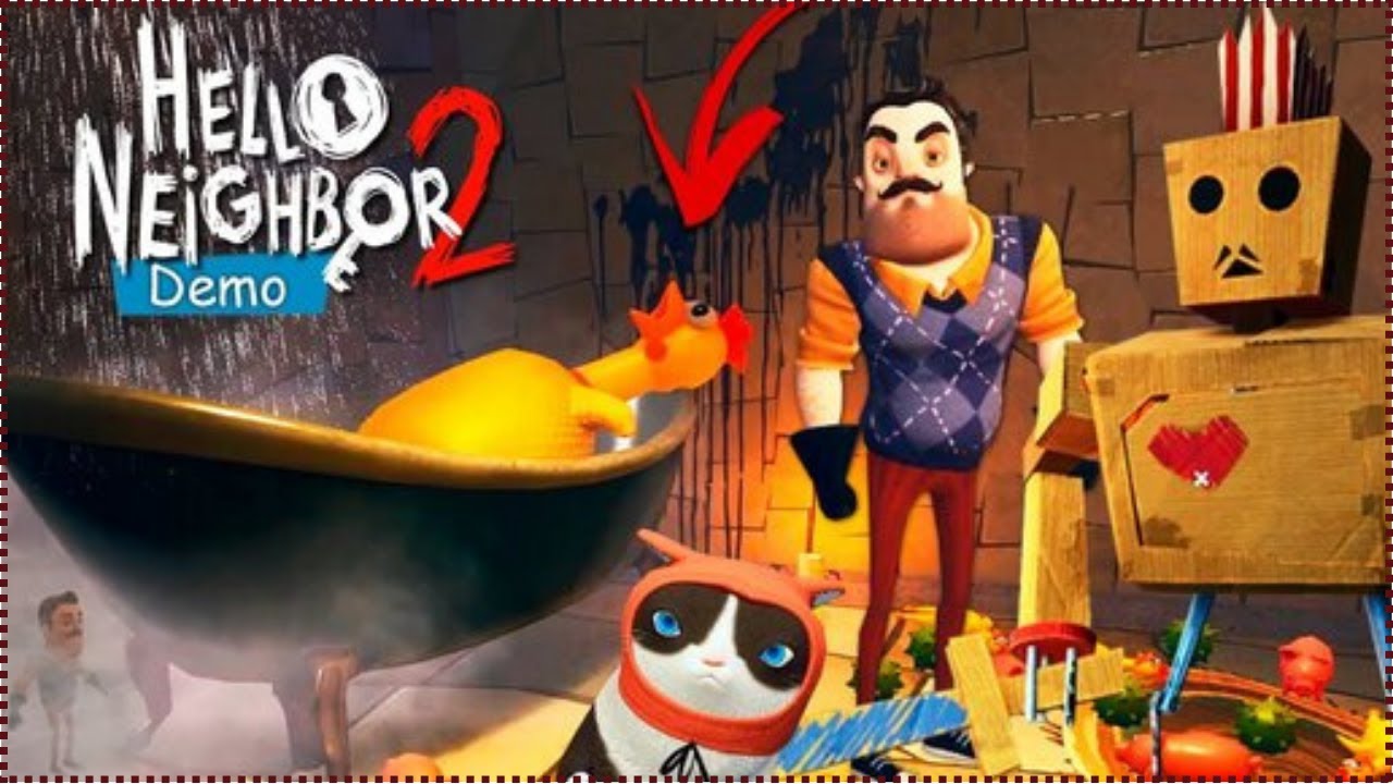 Tutorial de como pasarse la primera parte de -HELLO NEIGHBOR 2- DEMO ...