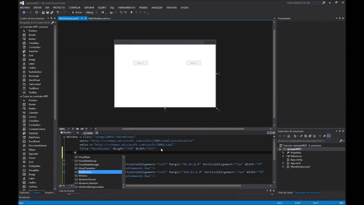 WPF. Comandos [05-26] - YouTube
