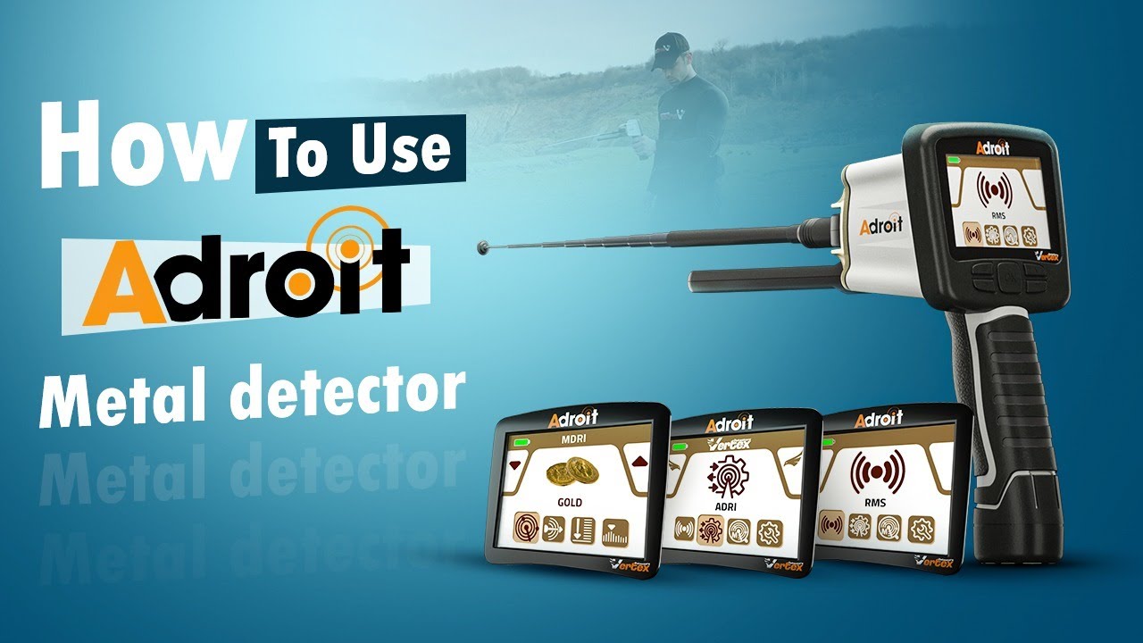 How to Use Adroit Gold Detector and Metal Detector – Full Guide - YouTube