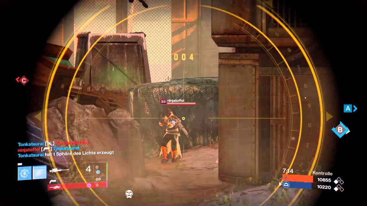 Destiny PVP one shot two kills :) - YouTube