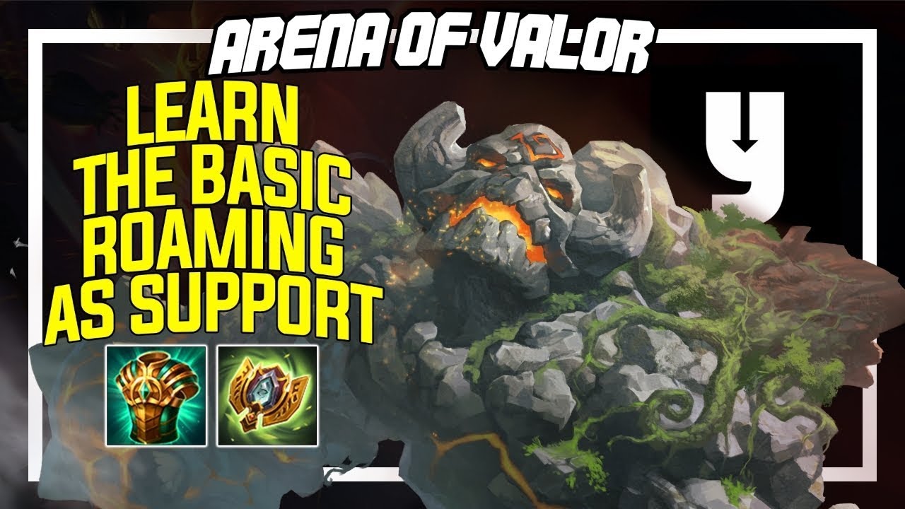 【Arena of Valor】HOW TO ROAM IN AOV / LUMBURR INSANE SUPPORT - YouTube