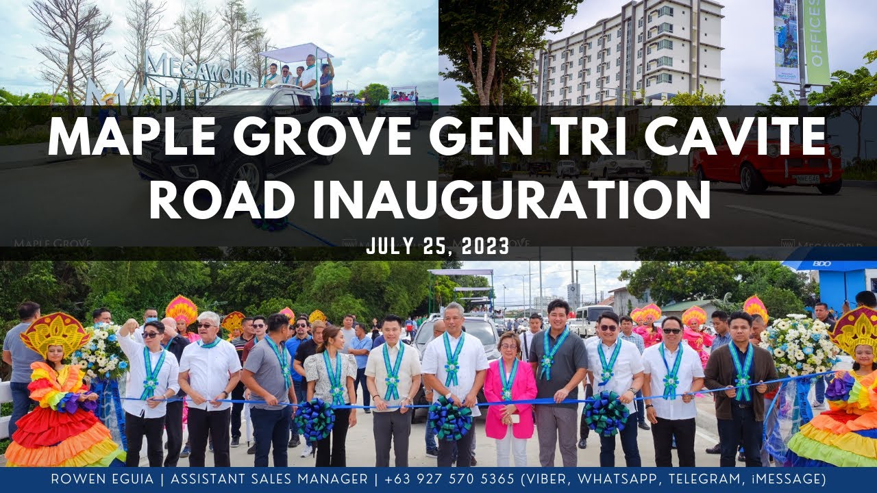 Maple Grove General Trias Road Inauguration | For Inquiries: +63 927 ...