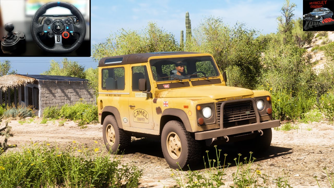 Forza horizon 5 - Land Rover Defender 90 1997 | Offroading | Logitech ...