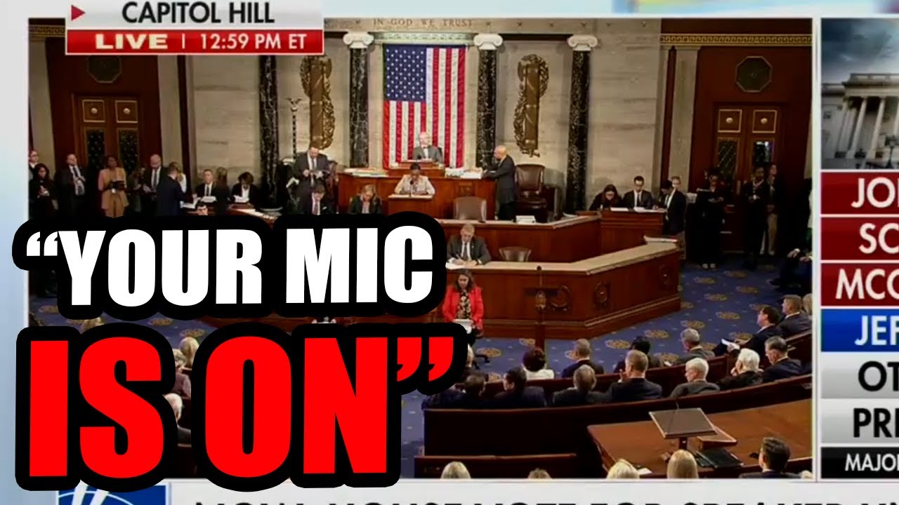 The "hot mic" incident. - YouTube