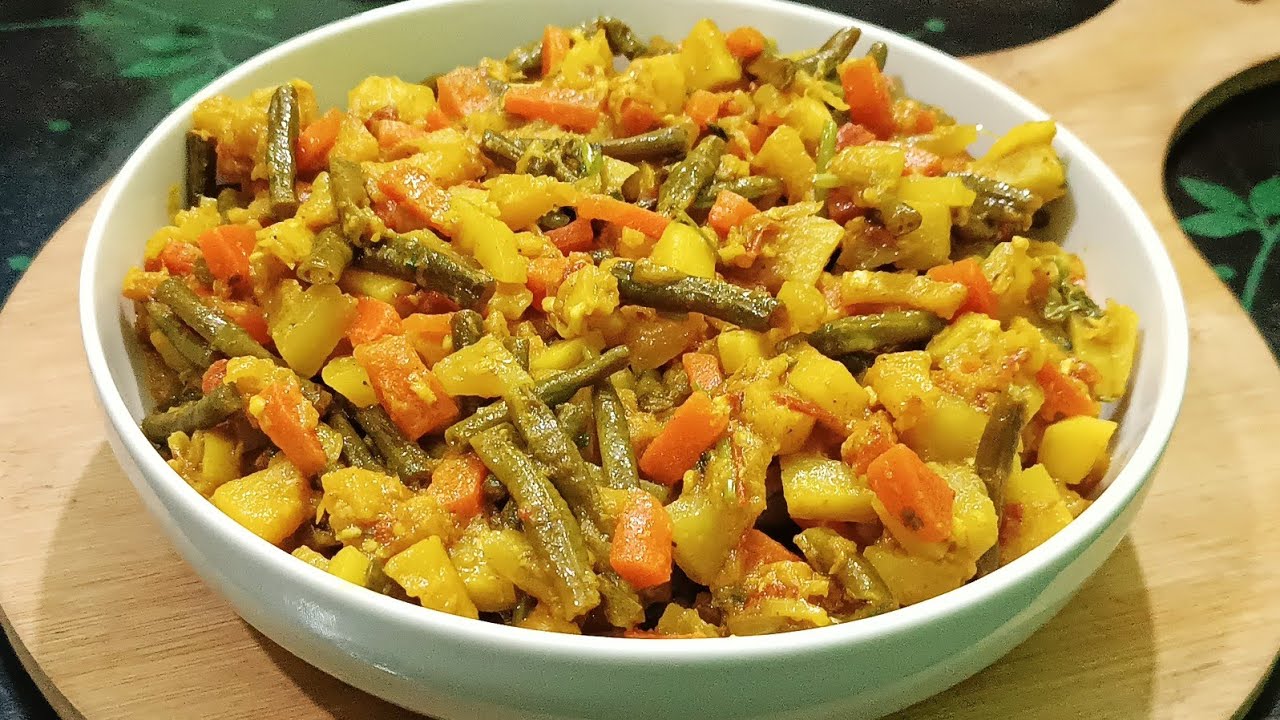 WINTER MIXED VEGETABLE | THE SECRET TO MAKE RESTAURANT STYLE MIXED ...
