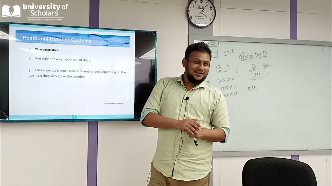 Digital Logic Design | Lecture-01 | CSE | RBS | University of Scholars - YouTube