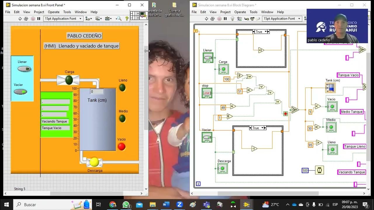 Video HMI Industrial en LabView - YouTube