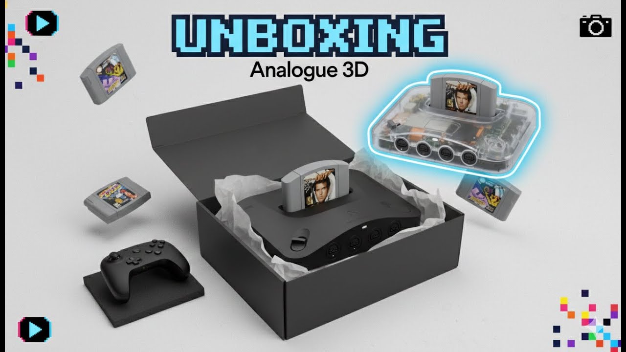 The N64 is Finally Perfect. Unboxing the Analogue 3D! - YouTube
