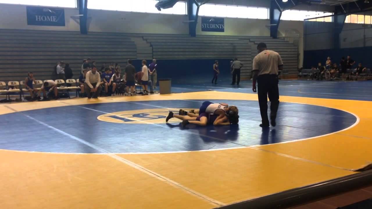 Sean Pitts - Wrestling at BGA Duals Match 4 Round 2 - YouTube