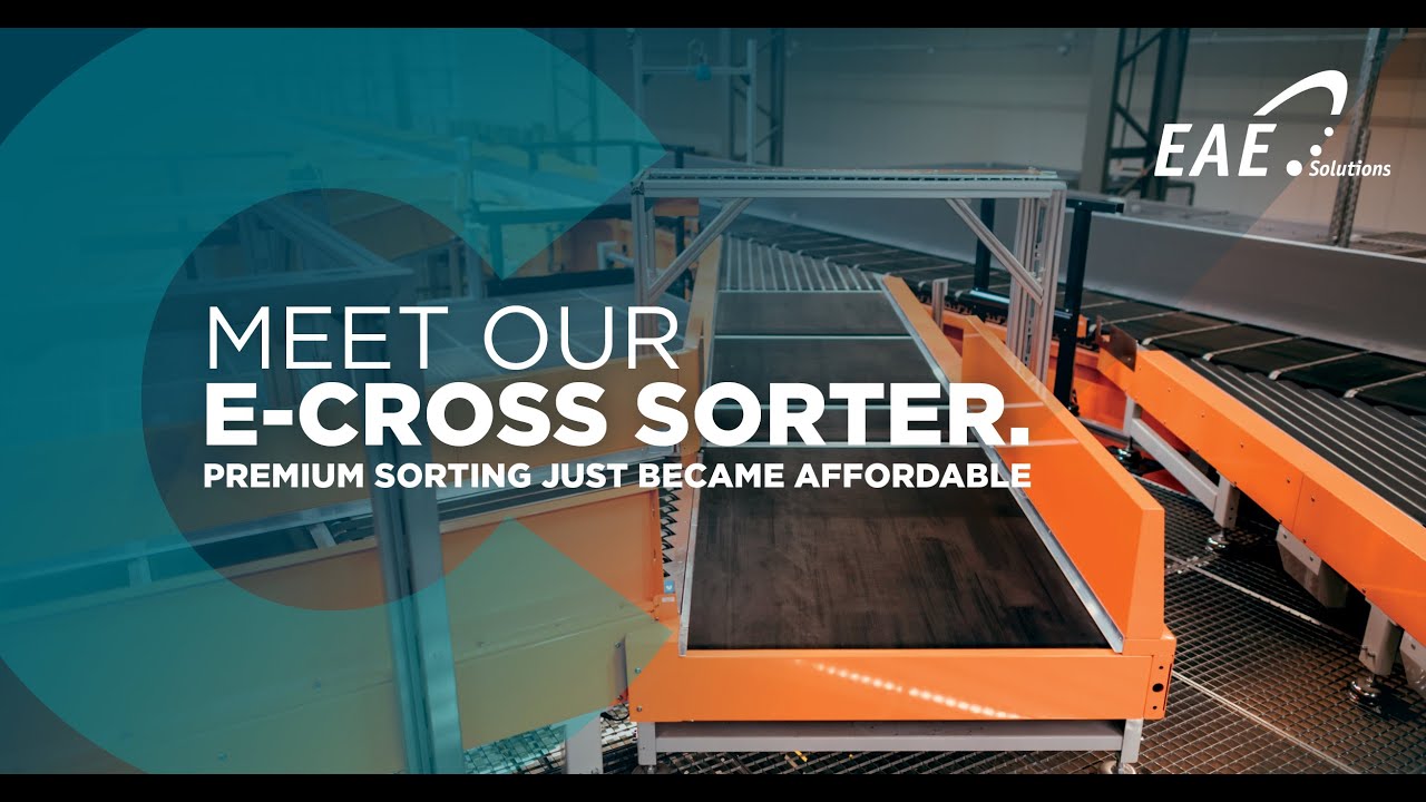 EAE E- Cross sorter at PostNL | By EAE Solutions - YouTube