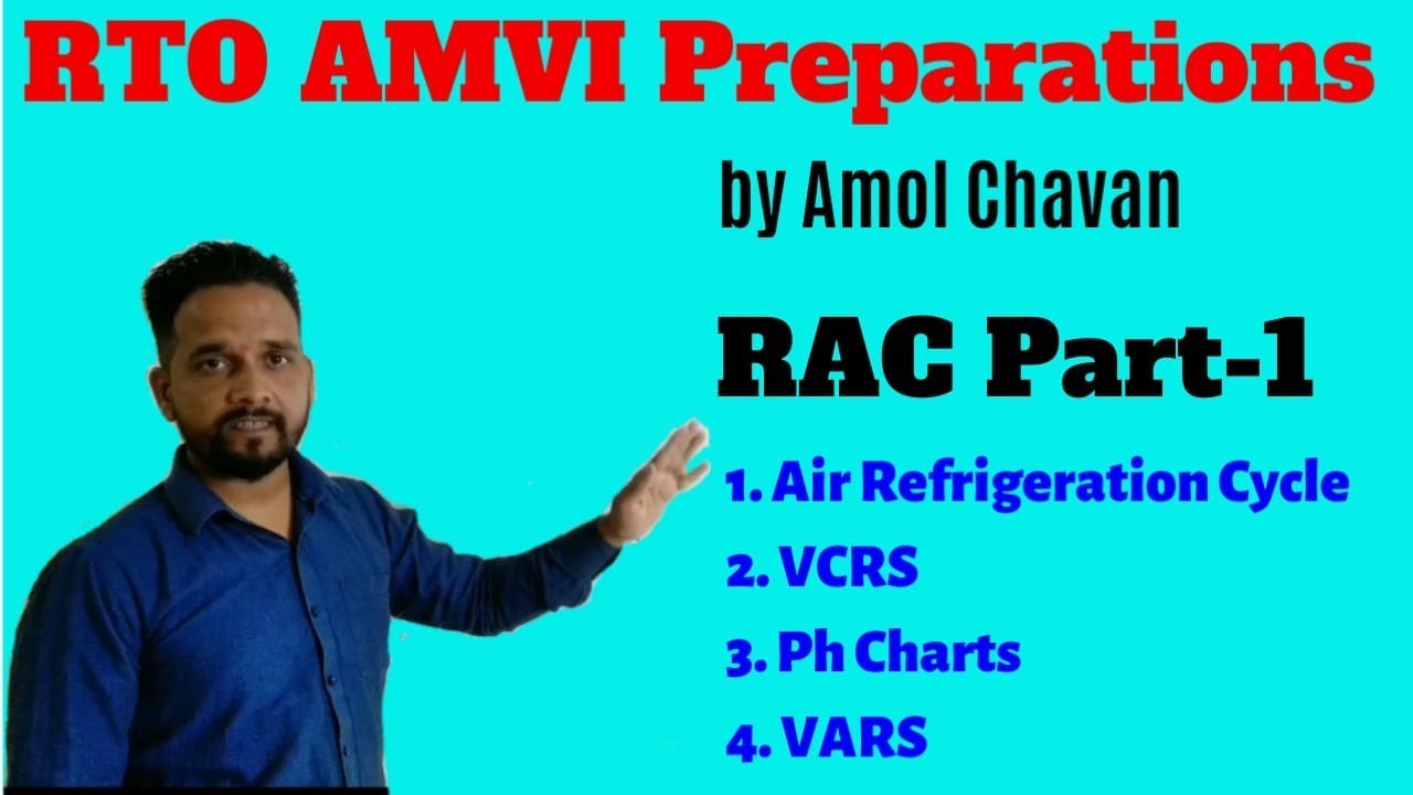 RTO AMVI Exam 2020 |Refrigeration and Air Conditioning part-1 | RTO ...