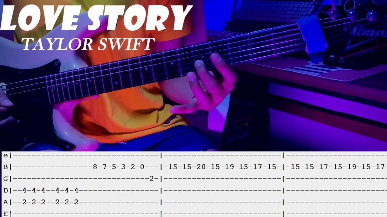 Love Story | ©Taylor Swift | Guitar Solo | Guitar Cover | With Tabs ...