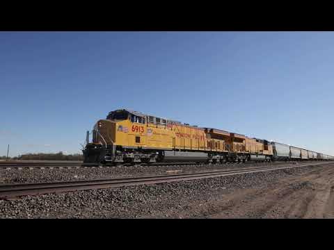 UP 6913 West - YouTube
