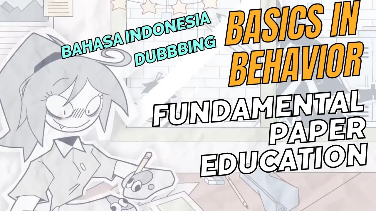 Basics in Behavior / Fundamental Paper Education Bahasa Indonesia Cover ...