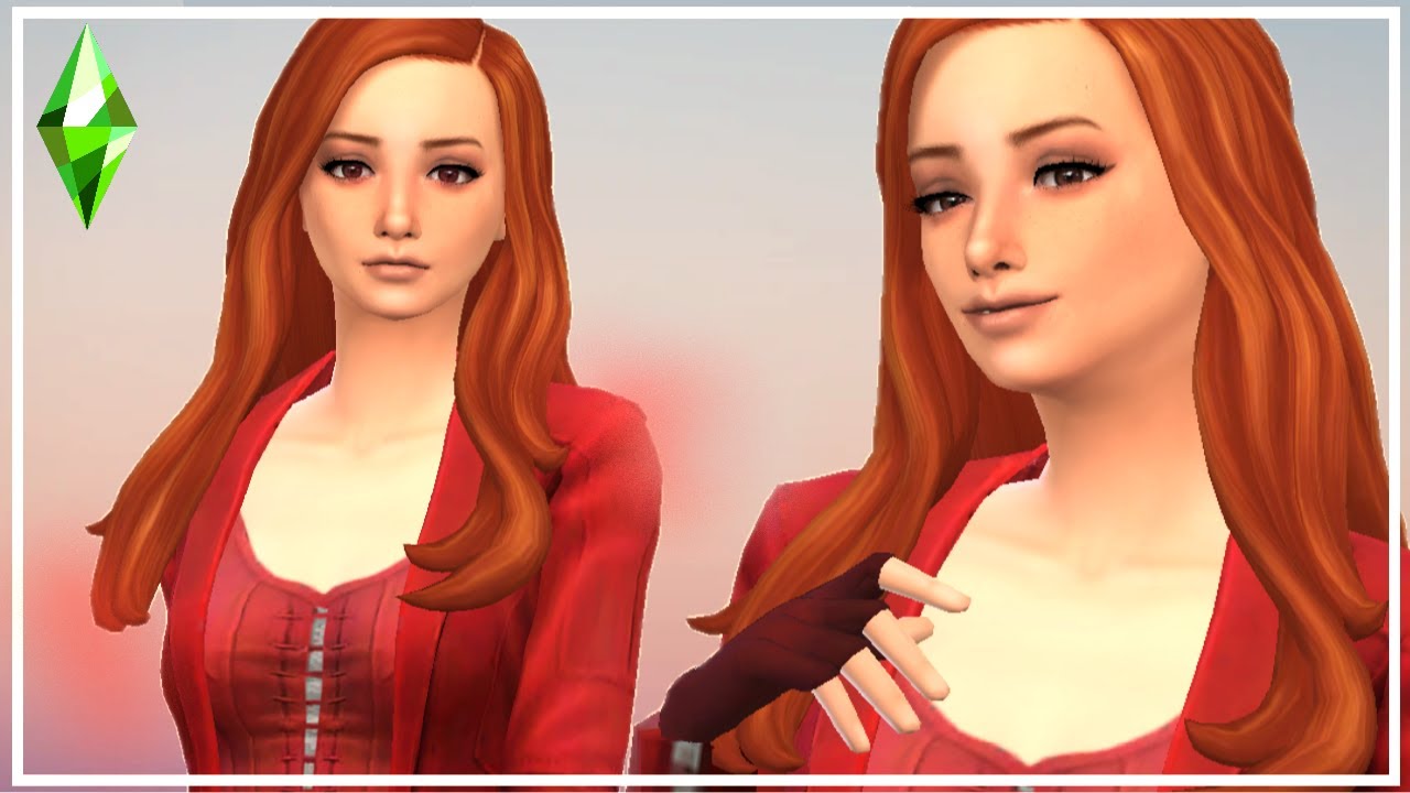 Wanda Maximoff [Marvels' Wandavision] : Create a Sim I Sims 4 - YouTube