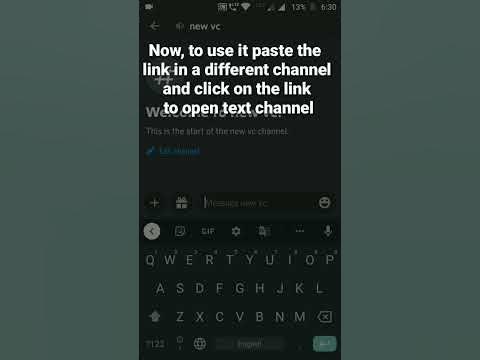 How to share link of Text channel of a Voice channel in Discord Mobile #roduz #discord #howto # ...