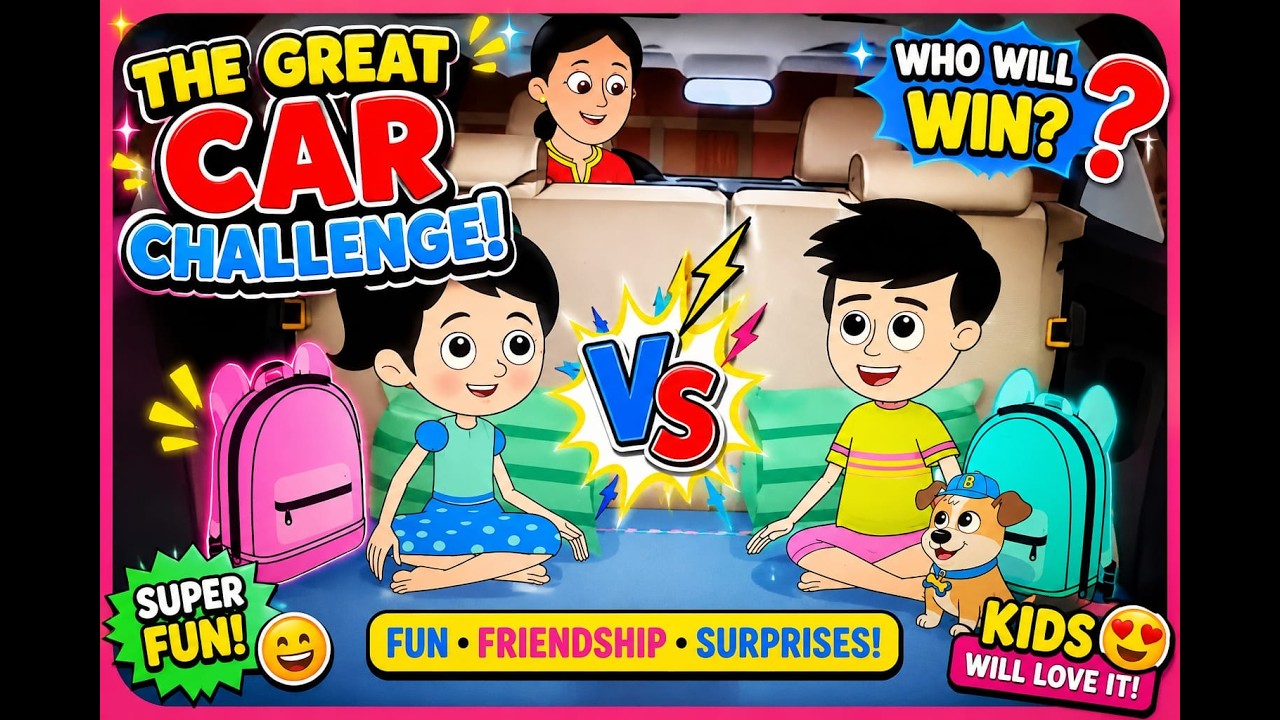🚗 The Great Car Challenge | Who Will Win? | Kids Cartoon Story - YouTube