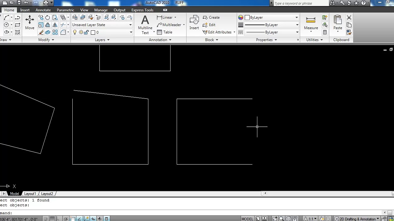How Use Erase Tool In Autocad YouTube How Use Erase Tool In Autocad YouTube