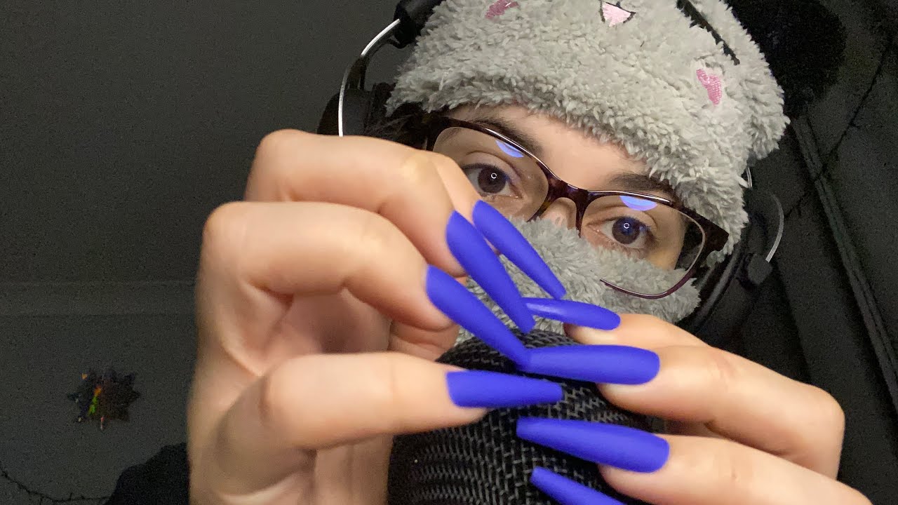 ASMR 10 minutes of Nail on nail triggers! Fast & aggressive! - YouTube