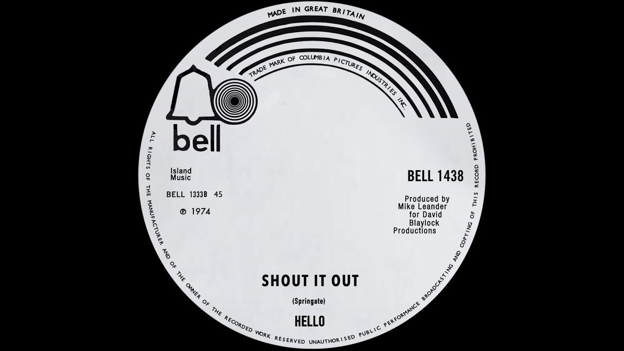 Hello - Shout It Out - YouTube