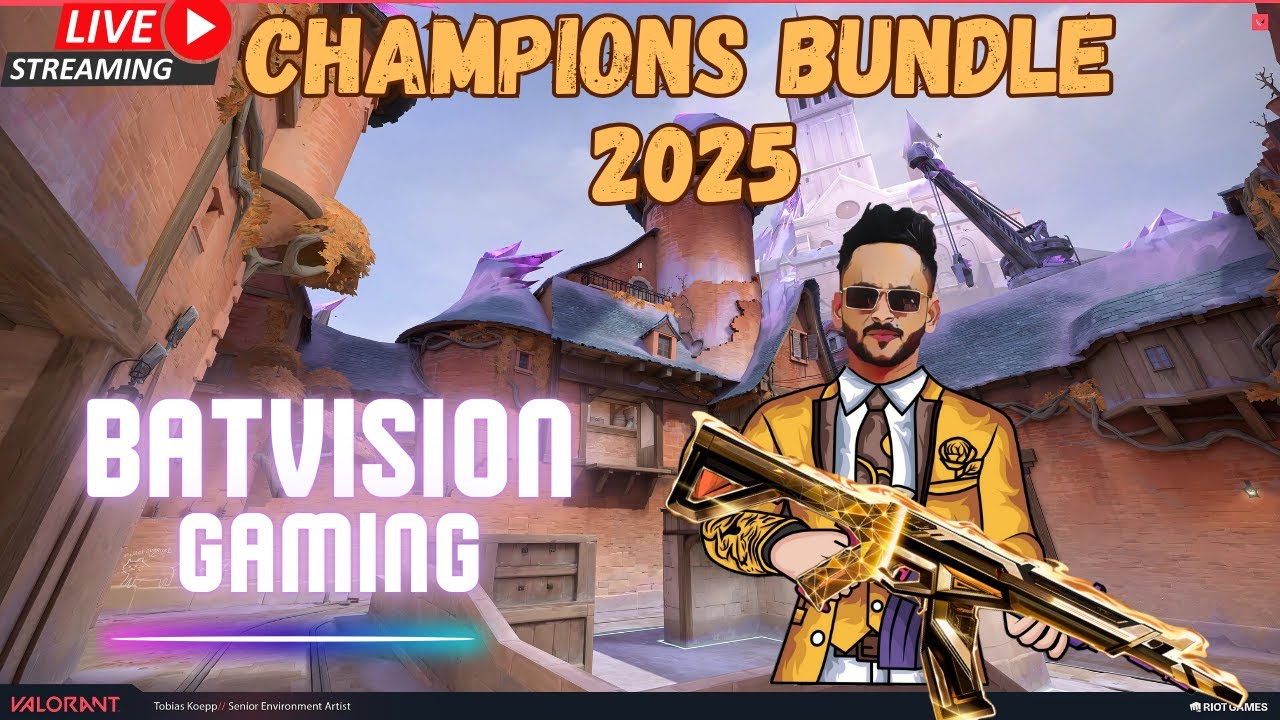 New Valorant Champions 2025 Bundle 🎮 Worth the Hype? | Live Stream #valorantindia #valorant ...