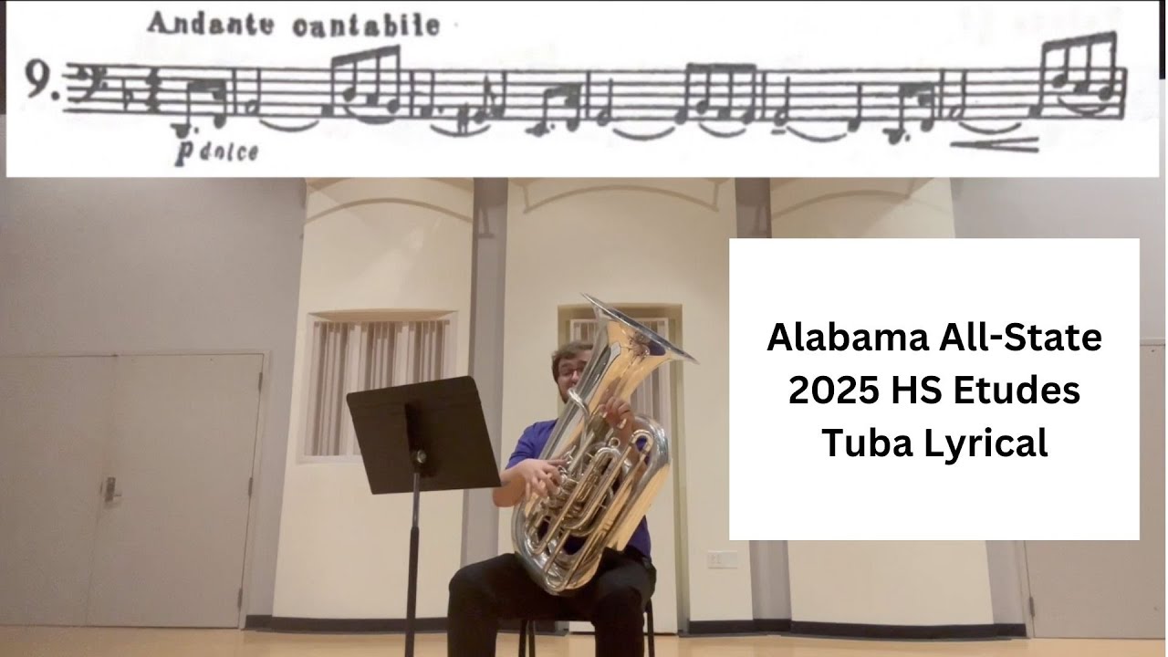 AL 2025 HS All-State Tuba Lyrical Etude - YouTube