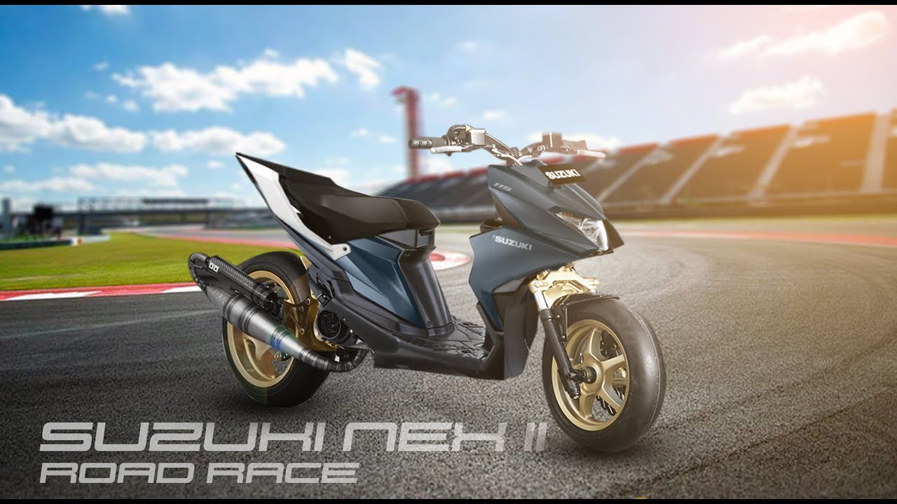 MODIFIKASI SUZUKI NEX 2 ROAD RACE | Virtual Modification - YouTube