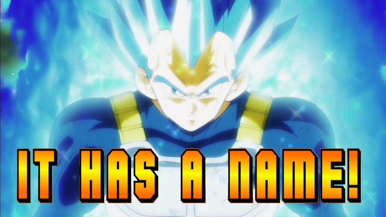 VEGETA'S NEW FORM HAS A NAME! - YouTube