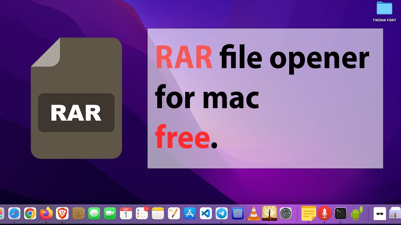 Best RAR opener for Macbook in 2022 - YouTube