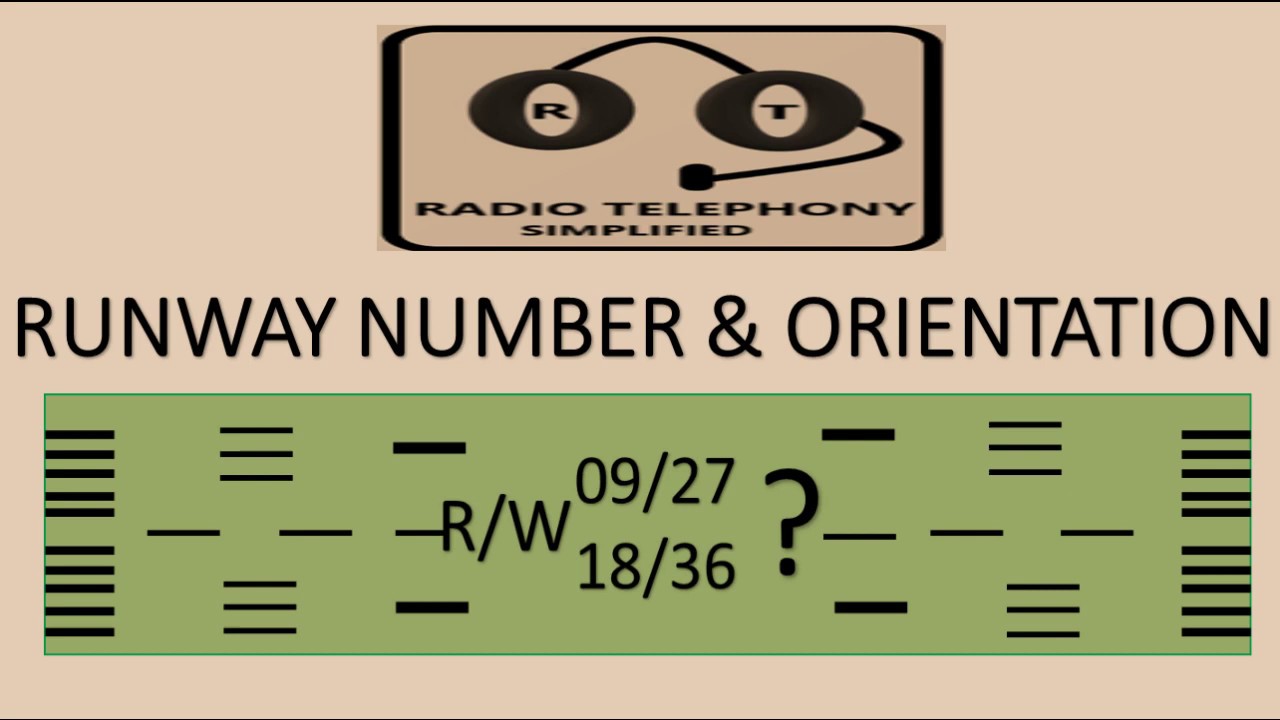 Runway dimensions, markings & runway number - YouTube