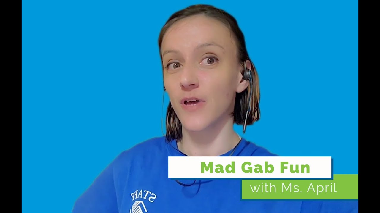 Play Mad Gab with Ms. April - YouTube