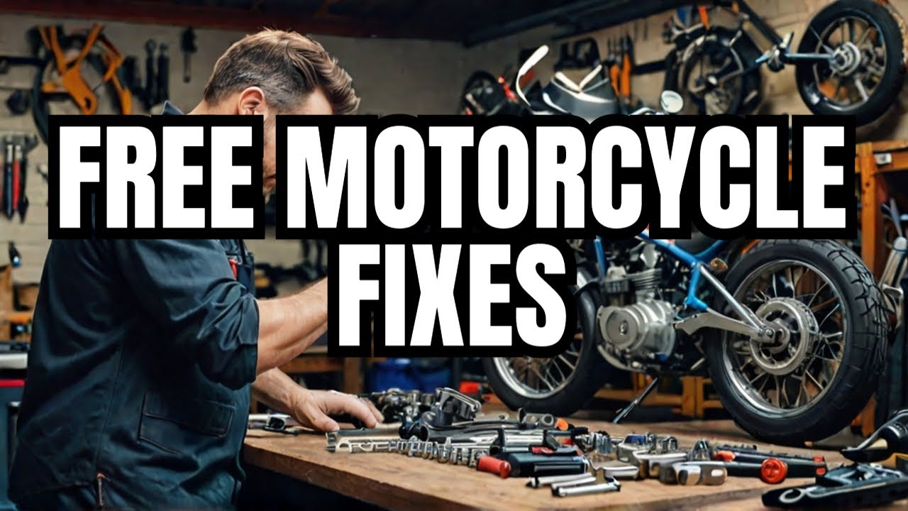 10 Motorcycle Problems Solved Free 🔧 - YouTube
