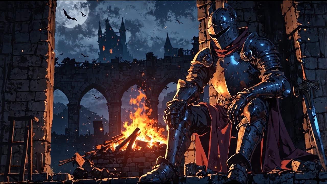 A Knight's Rest Amoung The Old King's Stones (Medieval Ambient Music ...