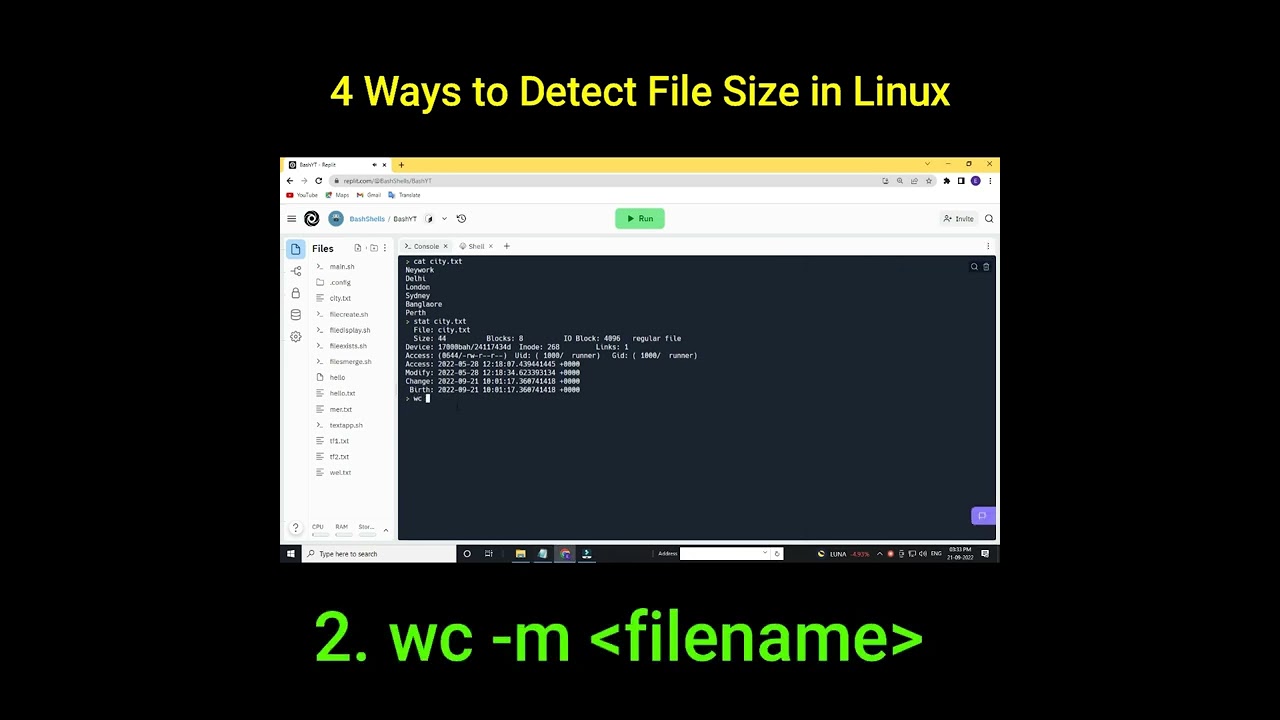 4 Ways To Detect File Size In Linux Get File Size In Unix shorts YouTube 4 Ways To Detect File Size In Linux Get File Size In Unix shorts YouTube