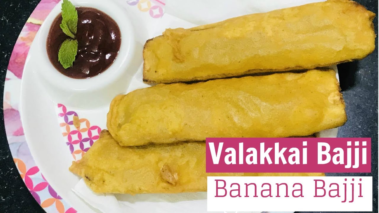 Raw Banana Bajji | Valakkai Bajji | Masalla Kitchen - YouTube