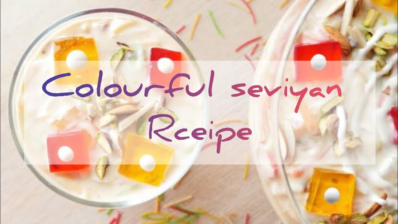 colorful seviyan recipe🍧|how to make easy recipe 😀😊😌|@CookingMakeEasy1 ...